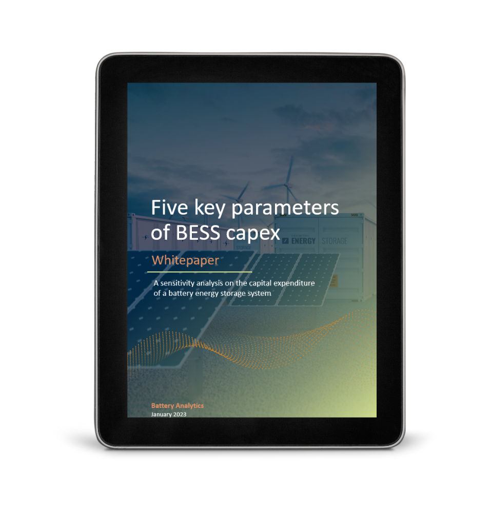 Rystad Energy BESS Whitepaper | January 2023