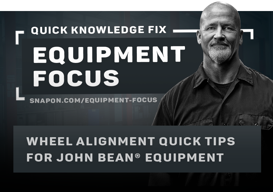 Getting the most out of your Wheel Alignment Equipment