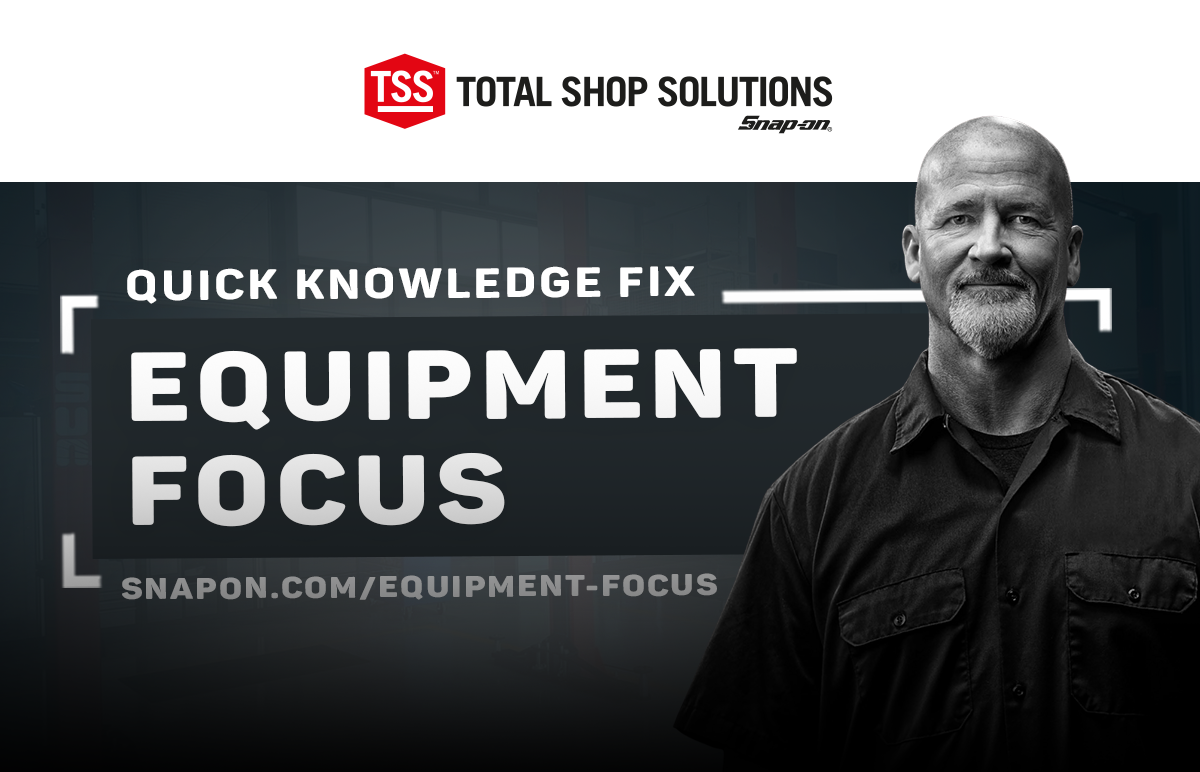 Snap-on Total Shop Solutions Equipment Focus