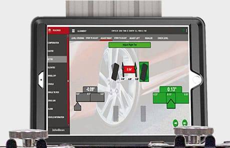 John Bean V2000 Wheel Alignment System