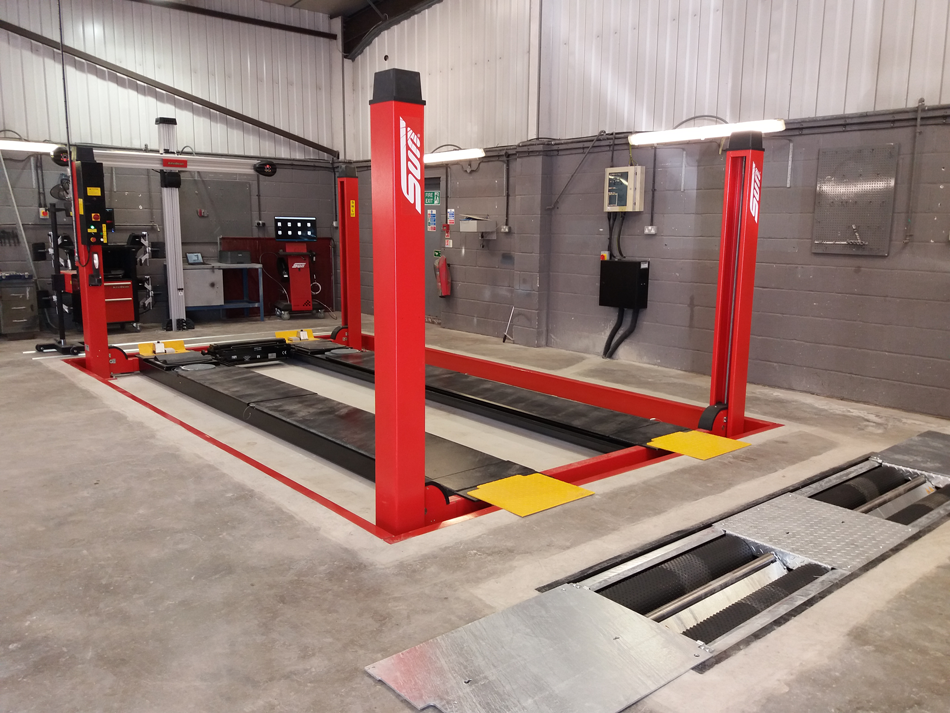 John Bean V2000 Wheel Alignment System