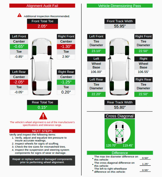 John Bean V2000 Wheel Alignment System